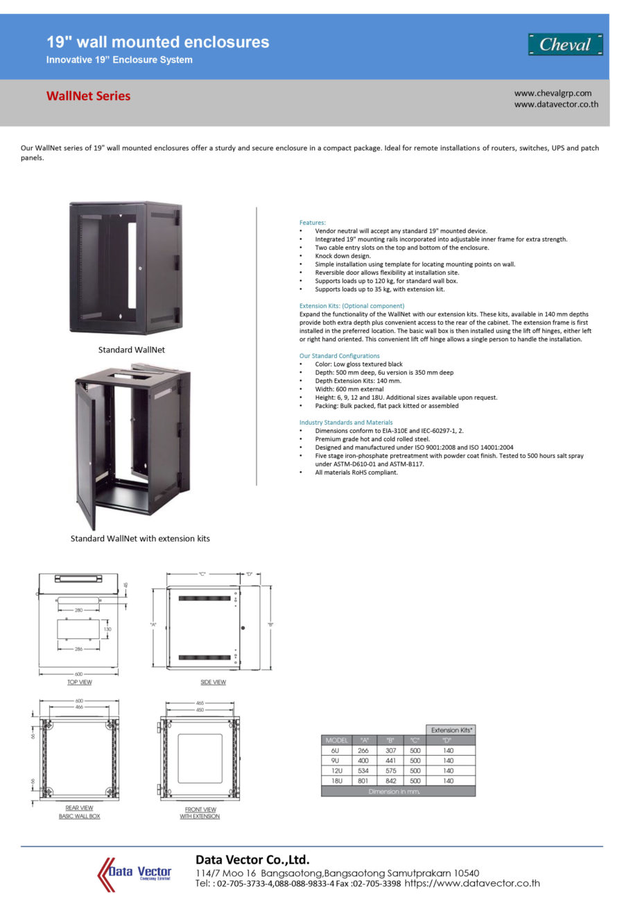 19″Rack Cheval (Arion Series) – Data Vector Co.,LTD